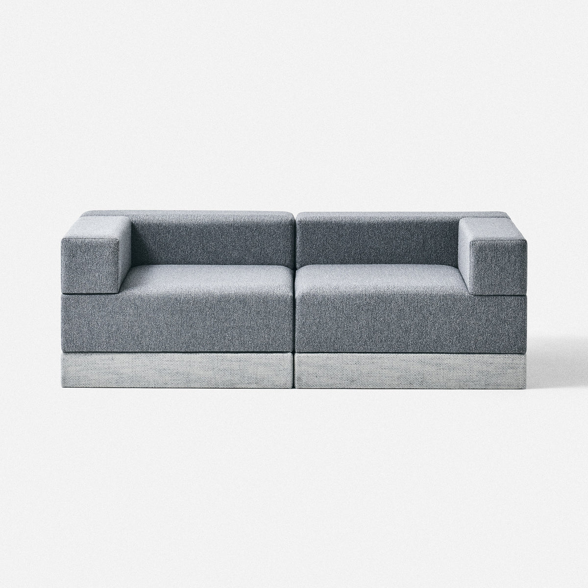 BOX Sofa 2P / Body + LR arm + Leg / S2M